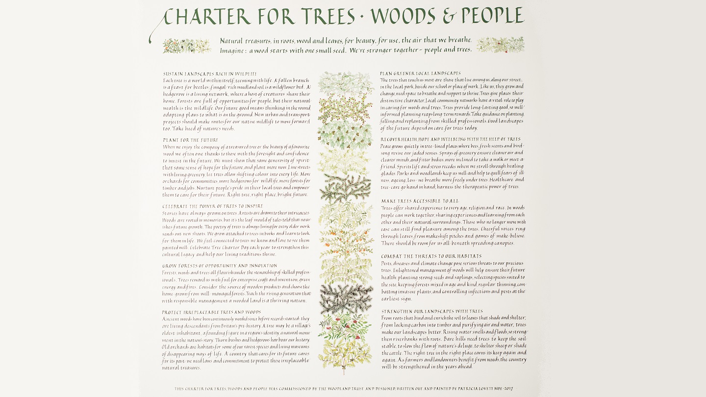 Charter for Trees, Woods and People - Woodland Trust